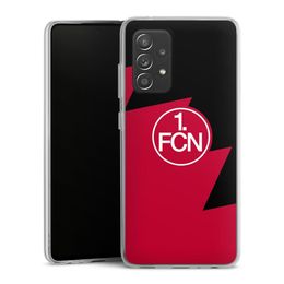 DeinDesign Galaxy A52s 5G Handy Silikon H&uuml;lle Case transparent Handyh&uuml;lle Merchandise 1. Fcn 1. Fc N&uuml;rnberg Silikon Case