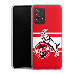 DeinDesign Galaxy A52s 5G Handy Silikon H&uuml;lle Case transparent Handyh&uuml;lle 1. Fc K&ouml;ln Official Licensed Product Coat Of Arms Silikon Case