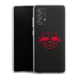 DeinDesign Galaxy A52s 5G Handy Silikon H&uuml;lle Case transparent Handyh&uuml;lle Carbon Official Licensed Product Rb Leipzig Silikon Case
