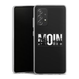 DeinDesign Galaxy A52s 5G Handy Silikon H&uuml;lle Case transparent Handyh&uuml;lle Official Licensed Product Hsv Hamburger Sv Silikon Case