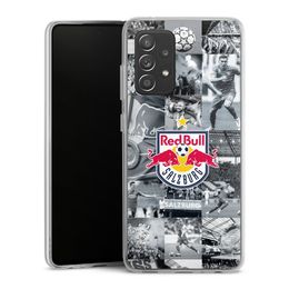 DeinDesign Galaxy A52s 5G Handy Silikon H&uuml;lle Case transparent Handyh&uuml;lle Salzburg Red Bull Fc Red Bull Salzburg Silikon Case