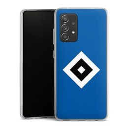 DeinDesign Galaxy A52s 5G Handy Silikon H&uuml;lle Case transparent Handyh&uuml;lle Logo Hamburger Sv Hsv Silikon Case