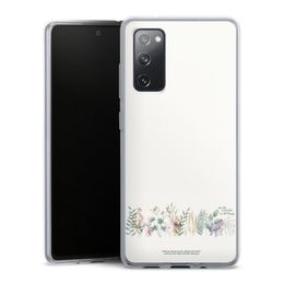 DeinDesign Galaxy S20 FE Handy Silikon H&uuml;lle Case transparent Handyh&uuml;lle Disney Winnie The Pooh Eukalyptus Silikon Case