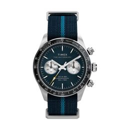 Timex Uhr 'Waterbury Heritage' Herren Größe One Size cyanblau / hellblau / silber