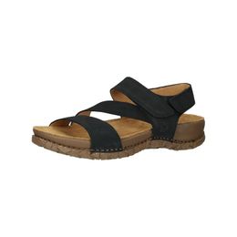 El Naturalista Riemchensandale »Sandalen Leder« Schwarz 37 37 Absatzhöhe: 2 cm
