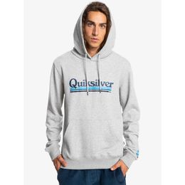Quiksilver Kapuzensweatshirt &raquo;On The Line&laquo; Athletic Heather L L Stoff: Baumwolle ...