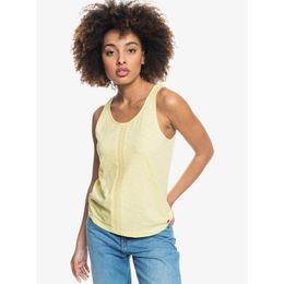Roxy Tanktop &raquo;Flying Dove&laquo; Pale Banana S S Stoff: Baumwollstoff [155 g/m2]