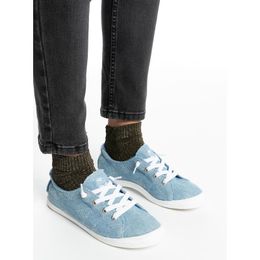 Roxy Sneaker »Bayshore« Misty Blue 11(42) 11(42) Obermaterial: Textilobermaterial
