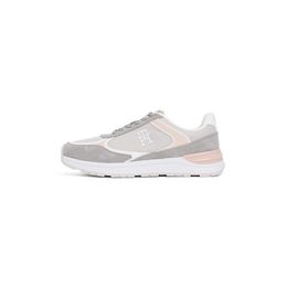Tommy Hilfiger Sneaker Damen Größe 37 grau / hellgrau / rosa / weiß