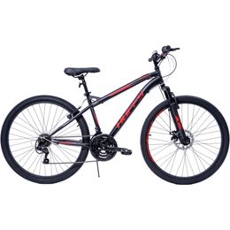 Mountainbike Huffy Gr. 43, schwarz, Fahrr&auml;der, Kinder, 43cm, 27,5 Zoll (69,85cm) hinten: 27,5 Zoll (69,85cm)