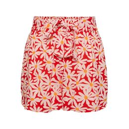 Pieces Shorts 'NYA' Damen Größe 34 hellorange / dunkelorange / rosa