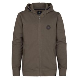 PETROL INDUSTRIES Sweatjacke Herren Gr&ouml;&szlig;e XL schoko