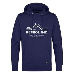 PETROL INDUSTRIES Sweatjacke Herren Gr&ouml;&szlig;e XL blau / wei&szlig;