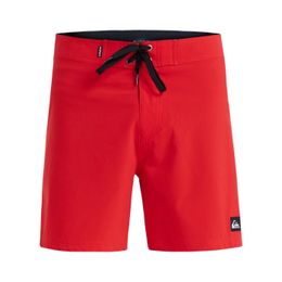 Boardshorts Quiksilver "Surfsilk Kaimana 16"", Herren, Gr. 28(XS), rot (high risk rot), 88% Polyester, 12% Elasthan, Hosen