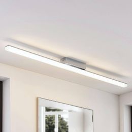LINDBY LED-Bad-Deckenleuchte Levke, 116 cm, dimmbar, IP44