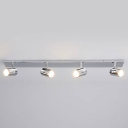 LINDBY Bad-Deckenleuchte Dejan, 85cm, 4-flg., chrom, IP44