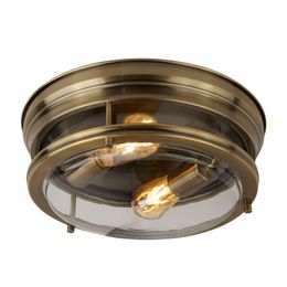 Searchlight Deckenleuchte Edinburgh in Altmessing