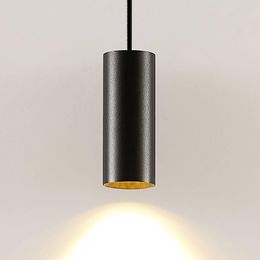 ARCCHIO Pendelleuchte Ejona, Höhe 15 cm, schwarz, Metall