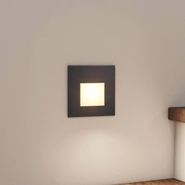 ARCCHIO LED-Einbaulampe Vexi, 7,8 cm x 7,8 cm, schwarz, CCT