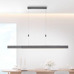 pure Moto LED-Hängeleuchte mit Dimmer, grau