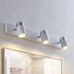 LINDBY Strahler Kardo, 3-flammig, weiß, Metall, IP44