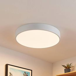 LINDBY LED-Deckenleuchte Simera, &Oslash; 50cm, wei&szlig;, dimmbar