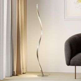 LINDBY LED-Stehlampe Criostal, RGBW, dimmbar, Fernbedienung