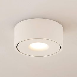 ARCCHIO LED-Deckenlampe Rotari, weiß, Metall, Ø 12cm