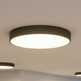 ARCCHIO LED-Deckenlampe Noabelle, Ø 80 cm, schwarz, Metall