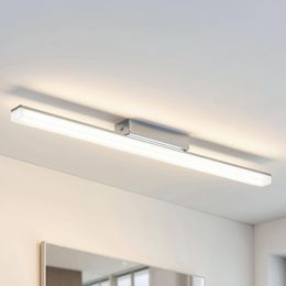 LINDBY LED-Bad-Deckenleuchte Levke, 75 cm, dimmbar, IP44