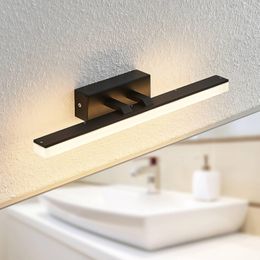 LUCANDE LED-Wandleuchte Lisana, horizontal, 46 cm, IP44