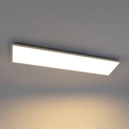 LINDBY LED-Panel Luay, 120 x 30 cm, CCT, Remote, dimmbar