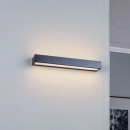 MCJ LED-Wandleuchte Mera, Breite 40cm, schwarz, 4000K