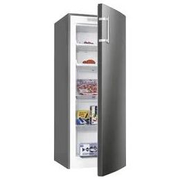 Hanseatic Gefrierschrank "HGS14355CNFI", Energieeffizienz: C (A-G), silber (edelstahl), B:54cm H:143cm T:60cm, Gefrierschränke, NoFrost, Schnellgefrierfunktion, Türalarm
