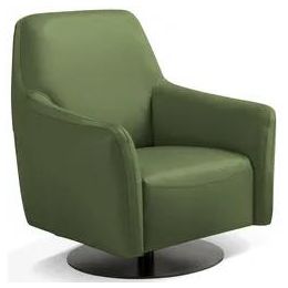 Sessel Egoitaliano "Felicity Drehsessel mit Wippfunktion, kompakt und bequem, Loungesessel", grün (sprite), B:77cm H:88cm T:85cm, Sessel, Einzelsessel, Solitärsessel drehbar mit Wipp-Funktion