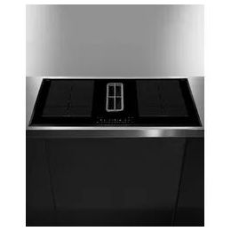 Hanseatic Kochfeld mit Dunstabzug "HDI4B9074SB", Energieeffizienz: A++ (A+++-D), schwarz, B:79cm, Kochfelder, Platziere dein Kochgeschirr flexibel, dank Flex-Induktion