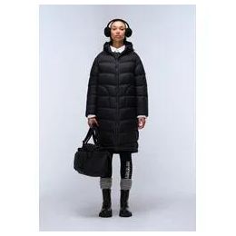Steppjacke Napapijri "A-EGA L W 941", Damen, Gr. L, schwarz (schwarz beauty), Web, Obermaterial: 100% Polyamid, Jacken, mit
