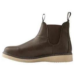 Stiefel MCS "MCS ankle boots M9E Chelsea", Herren, Gr. 42, Normalschaft, braun, Obermaterial: 100% Polyurethan, Schuhe
