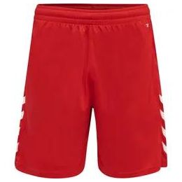 Trainingsshorts Hummel "HMLCORE XK POLY SHORTS", Herren, Gr. M, N-Gr, rot (true rot), Obermaterial: 100% Polyester, Hosen