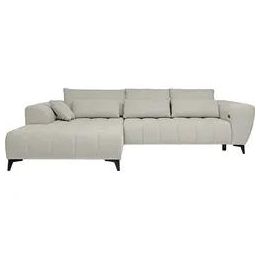 Ecksofa WERK2 "Memo Garay", natur, B:287cm H:64cm T:220cm, 92% Polyester, 8% Nylon, Sofas, Luxus in Übergröße: XXL-Liegefläche, Komfort-Ottomane & stilvolle Füße