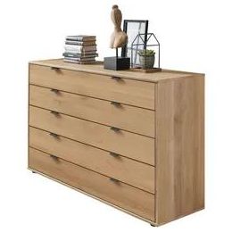 Schubkastenkommode Wiemann "Cardiff Sideboard, Wäscheschrank, teilmassiv Erle, mit Schubladen", braun, B:141cm, Sideboards, Schubkästen inklusive Selbsteinzug und Dämpfung