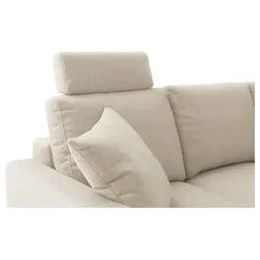 Kopfstütze MR. COUCH "Pierre", novaclean senseo 5 creme, B:48cm H:20cm T:12cm, Polyätherschaum-Polsterung;Holzwerkstoff;Metallgestell, Polsterauflagen, mit stufenloser Verstellung, frei positionierbar