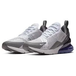 Sneaker Nike SPORTSWEAR "AIR MAX 270", Gr. 41, weiß, weiß, persian violet, dunkelgrau, Synthetik, Textil, Schuhe, Topseller