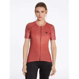 Ziener Fahrradtrikot "Naiala" in Koralle - 72% | Gr&ouml;&szlig;e 38 | Damen-outdoor-tops-shirts