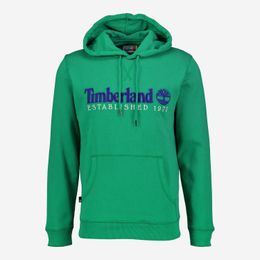 Timberland Grüner Kapuzenpullover mit Logo