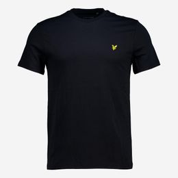 Lyle & Scott Schwarzes T-Shirt mit Logo