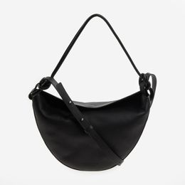 Marc O'Polo Schwarze Umhängetasche aus Leder