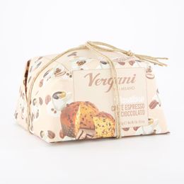 Espresso-Kaffee und Schokoladen-Panettone 750g