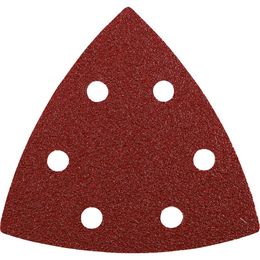 kwb Schleifdreieck Quick-Stick Ø 93 mm 20 Stück für Delta- und Dreieckschleifer, für Metall und Holz, Farbe, Lack, Spachtel, Stein und Kunststoff
