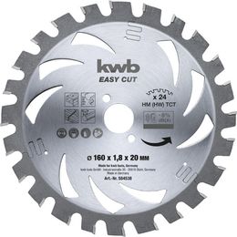 kwb Kreiss&auml;geblatt Hartmetall 30 Z&auml;hne &Oslash; 184 x 20 mm